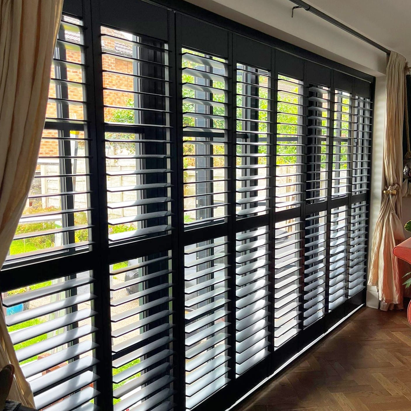 French Door Shutters | Plantation Shutters for Doors - Horizon UK